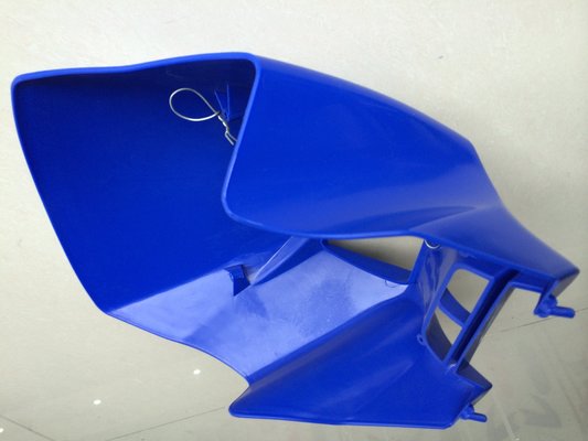 OEM Blue Projector Motorcycle Headlight Covers , Plastic cover of head light