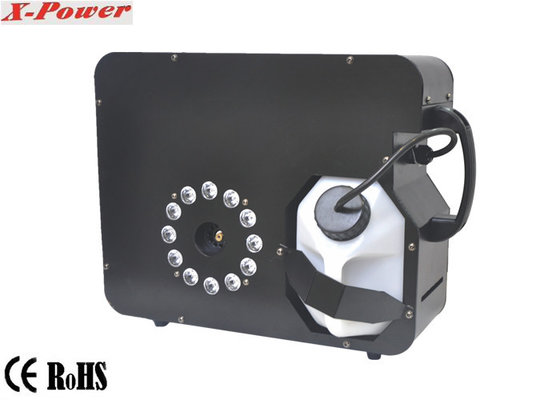 Professional Up  DMX Stage Fog Machine 1500 W With 12*3w Rgb Led   X-01