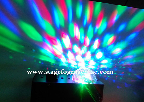 Disco LED Smoke Machine 3 * 3 W Red  Green Yellow  LEDs  X-02 For Audio