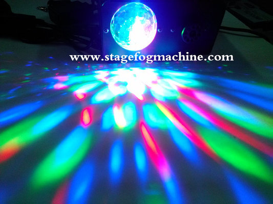 Disco LED Smoke Machine 3 * 3 W Red  Green Yellow  LEDs  X-02 For Audio