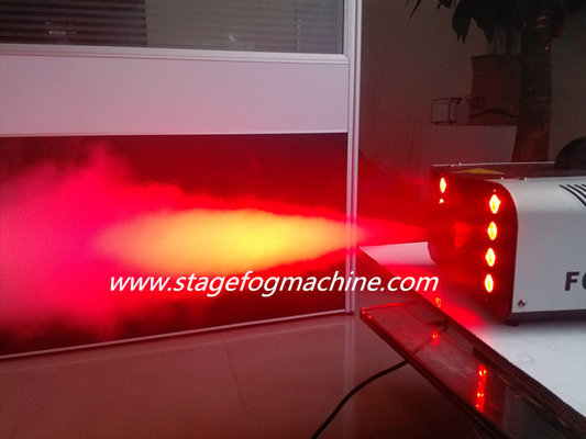 1200 Watt  Dmx Fog Machine 8 * 3 WLED Suitable For Stage , Party    X-023D