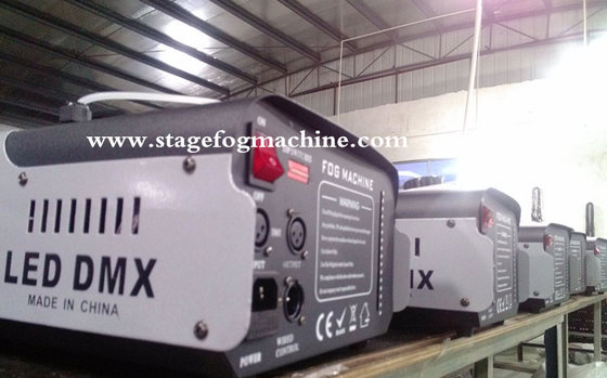 1500W LED Fogger Halloween Fog Machines With 3 In1 RGB LEDs DMX 512 Control  X-024D