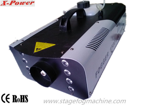 1500W LED Fogger Halloween Fog Machines With 3 In1 RGB LEDs DMX 512 Control  X-024D