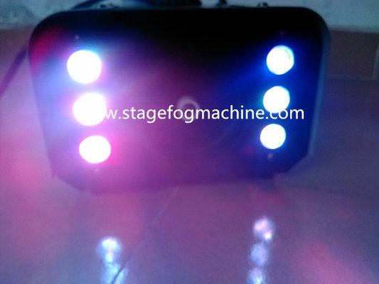 X-026   900W  6 * 3 W 3 In1 RGB LED Fog Machine With Remote Control