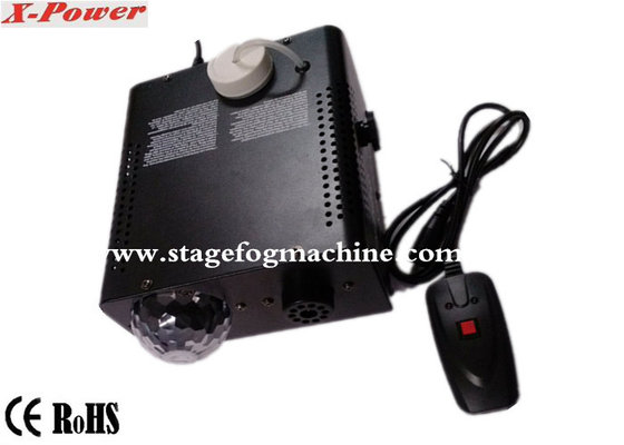 3 * 3 Watt  Crystal Ball  LED Fog Machine Wire Or Remote  Control  For Party  X-02