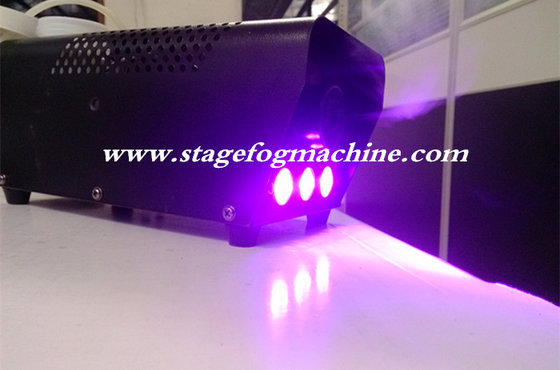 400 Watt Fog Machine , Mini LED Fog Machine  3 * 1W RGBWYP Led  X-025