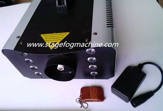 1200W Wire Control  Dj Fog Machine   8 * 3 Watt RGB LED For DJ X-023