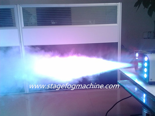 1200W Wire Control  Dj Fog Machine   8 * 3 Watt RGB LED For DJ X-023