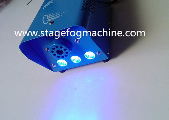 White 400w Mini Stage LED Fogger , Club Smoke Machine 3*1w Blue Led  X-025