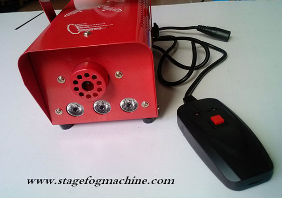 DJ LED Fog Machine , Party Fog Machine 400W With 3 * 1W Yellow  Led X-025