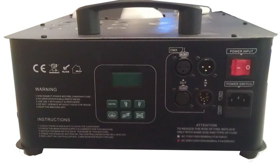 1500 Watt DMX 512 Up Stage Fog Machine with LED light 8pcs 3W LEDs