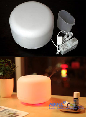 Led Light Color Change 2-in-1 Ultrasonic Aroma Diffuser and Humidifier With Adapter
