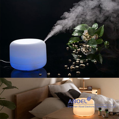 Led Light Color Change 2-in-1 Ultrasonic Aroma Diffuser and Humidifier With Adapter