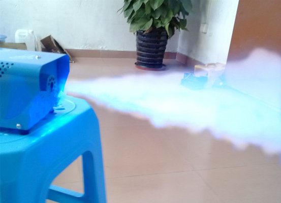X - 04  Blue 400w Mini Fogger ,  Dj Smoke Machine  Wire Remote Control