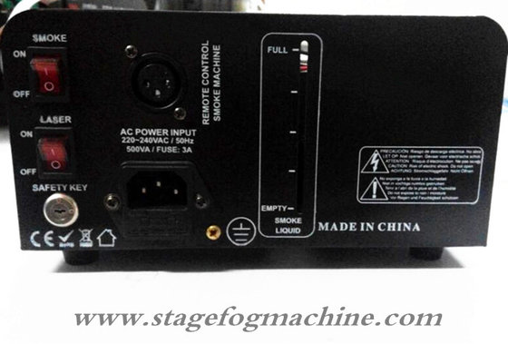 X-03  Laser Stage Fog Machine Hazer Machine 400w Mini Smoke Machine With Remote Control