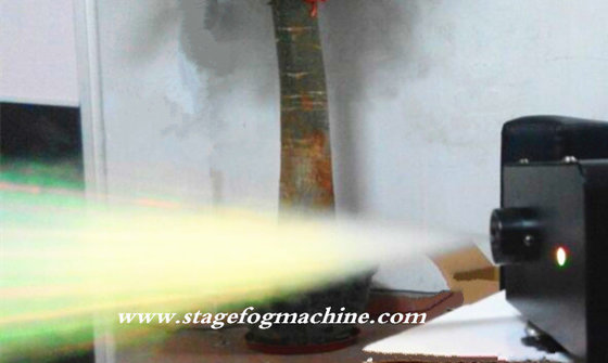 X-03  Laser Stage Fog Machine Hazer Machine 400w Mini Smoke Machine With Remote Control