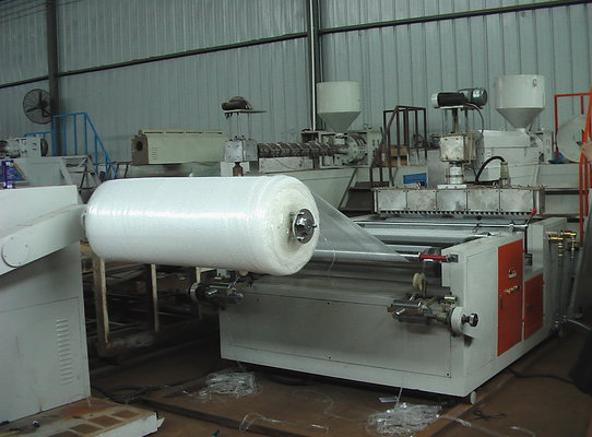 2 Layer Laminating Bubble Film Making Machine , LDPE Film Blowing Machine