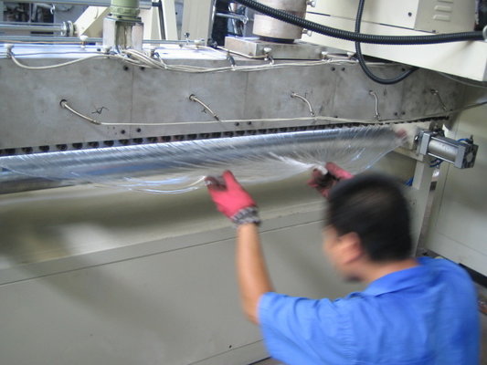 2 Layer Laminating Bubble Film Making Machine , LDPE Film Blowing Machine