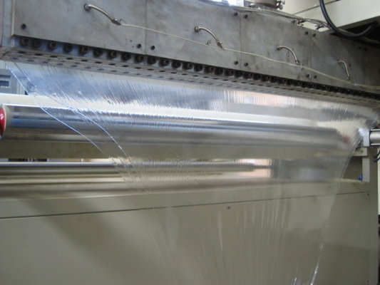 2 Layer Laminating Bubble Film Making Machine , LDPE Film Blowing Machine