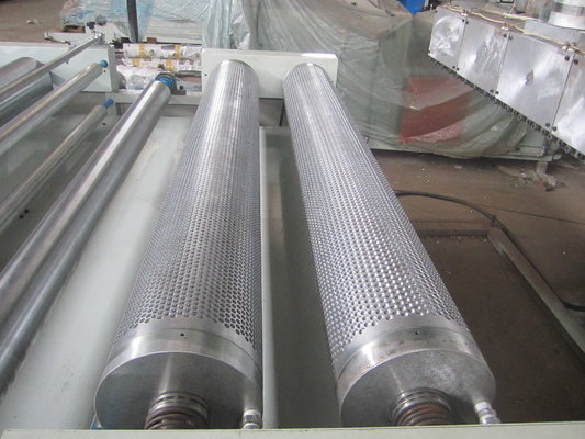 2 Layer Laminating Bubble Film Making Machine , LDPE Film Blowing Machine
