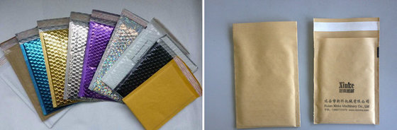 High Speed Craft Paper Bubble Bag Making Machine with Plc Servo Motor Driven