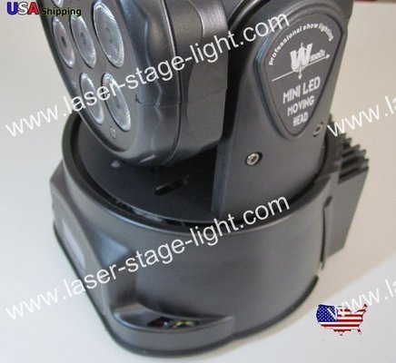 Mini Moving Heads Lighting , High Brightness Disco Stage Light