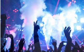 Professional Up  DMX Stage Fog Machine 1500 W With 12*3w Rgb Led   X-01