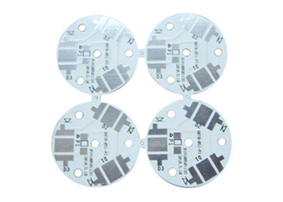 Round Shape LED PCBA Circuit Board 3W - 18W , Customized Aluminium PCB For LED