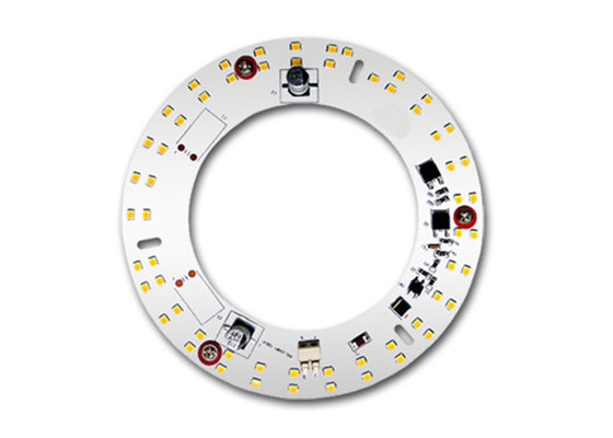 220V / 110V AC LED Lighting PCB Board PCBA White Color With SMD LED / IC Chip
