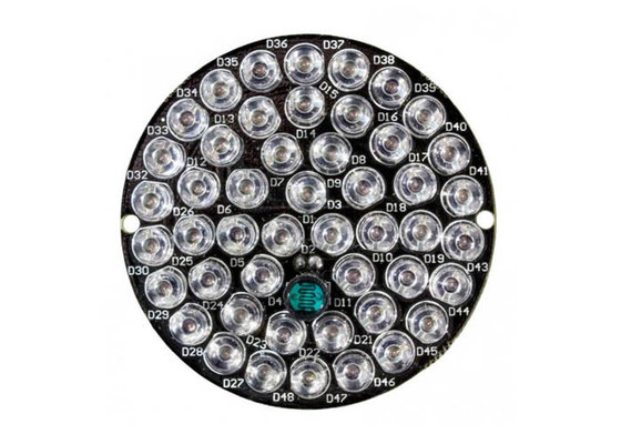 DC 12V 48 LED IR DIP LED PCB Panel IR Infrared 850nm With Light Sensor