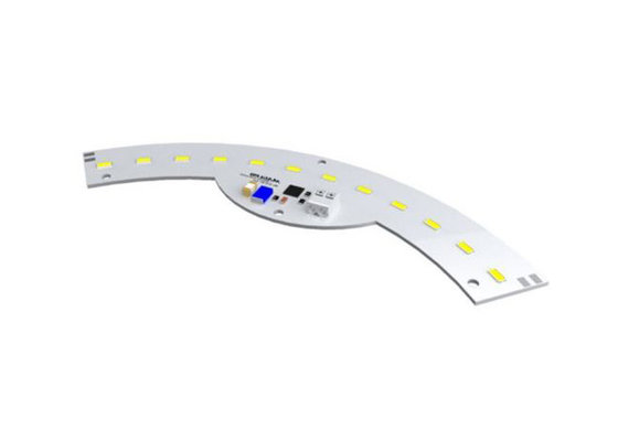 120V AC Custom LED PCB Board Layout , 4 Watt 10 Inch LED PCB Design Arch Module
