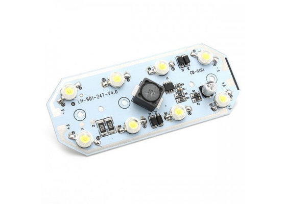 Car Work Light LED Lighting PCB Board Assembly With Driver DC 12V - 80V 24W 2.2A