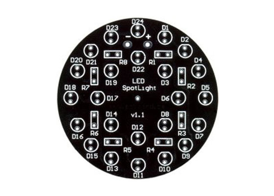 24 LEDs LED Spotlight LED PCB Layout Board Assembly White Color Customized Design