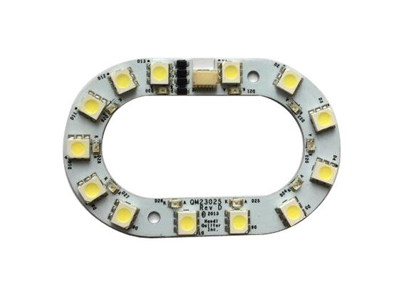 2 Layer FR4 LED PCB Board For LED With 1B73 Conformal Coating with SMD 5050 LEDs