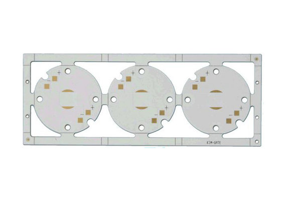 Custom Prototype SMT PCB Assembly , 3W Cree LED SMT Circuit Board Single Side MCPCB