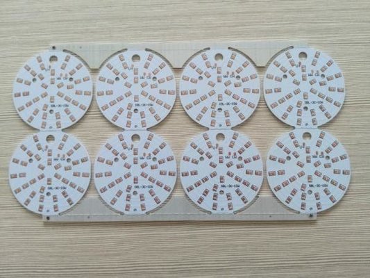 Quick Heat Aluminium PCB Board For LED Board 1-6oZ 1 Layer Copper Base 1.6-3.6mm Thickness
