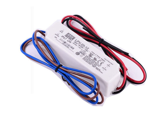 20W 12VDC AC-DC Single Output LED Driver Constant Voltage Original MeanWell