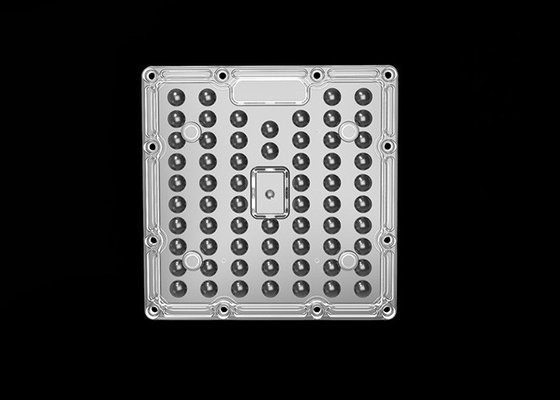 80*150 Degree Plastic Led Lens , Durable Square Led Lens For Flood Light