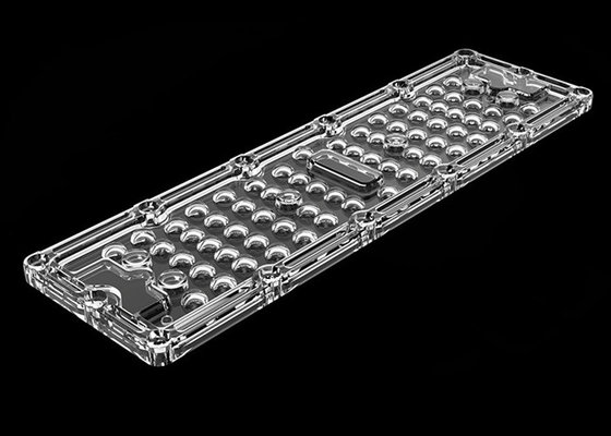 64 In 1 LED Street Light Lens , 90 Degree  LED Bead Lens For Street Lamp Retrofit Kits