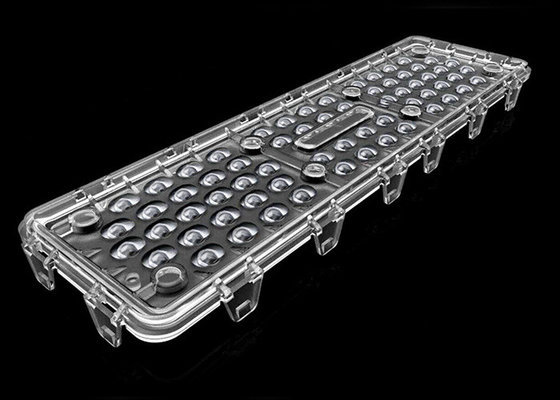 3030 LED Street Light Lens PC Plastic 63 In 1 With Buckle High Transmittance