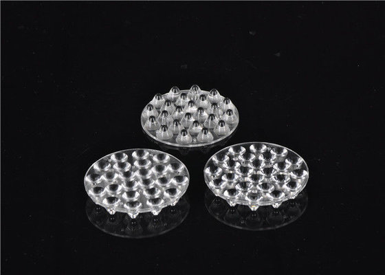 18 In 1 PMMA Optical Lens 66.50x6.4mm Dimension For LED Headlights