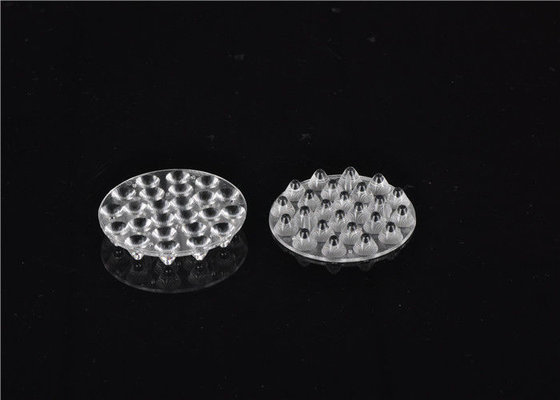 18 In 1 PMMA Optical Lens 66.50x6.4mm Dimension For LED Headlights