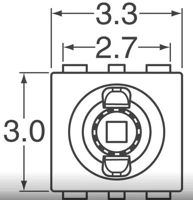 Warm White 3000K Osram TOPLED Plus 6P SMD LED Lighting Advanced Power