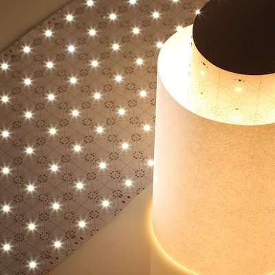 12VDC 24VDC Cut Flexible LED PCBA Panel For Backlighting / Indirect Illumination