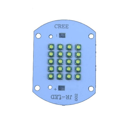 CREE XP-G Led Street Light Components Aluminum PCB 10000LM 30-38V 3A Warm White