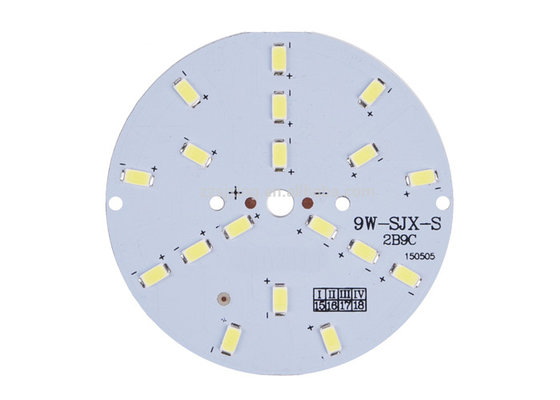 220V / 110V AC LED Lighting PCB Board PCBA White Color With SMD LED / IC Chip