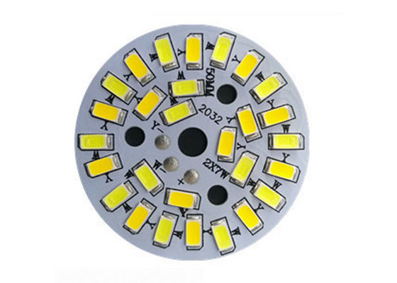 5730 SMD Dimmable LED PCB Plate , Led Light Bulb Circuit Board With Integrated IC Driver