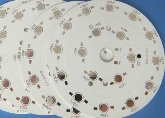 18W Aluminium PCB Board For LED 100mm Diameter High Power Panel For LED Ceiling Lamp