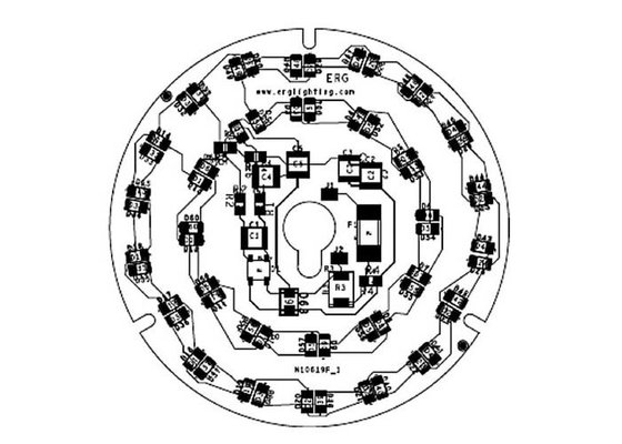 5W Driverless AC LED PCB Layout Assembly ODM Service For Interior Light / Fog Light