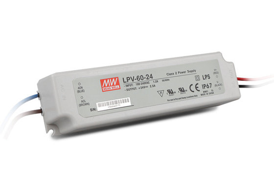 LPV-60-24 60W 24V AC-DC Waterproof Driver LED Constant Voltage Single Output